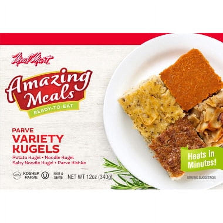 Meal Mart Amazing Meals Parve Variety Kugels 12 oz (pack of 6 ...