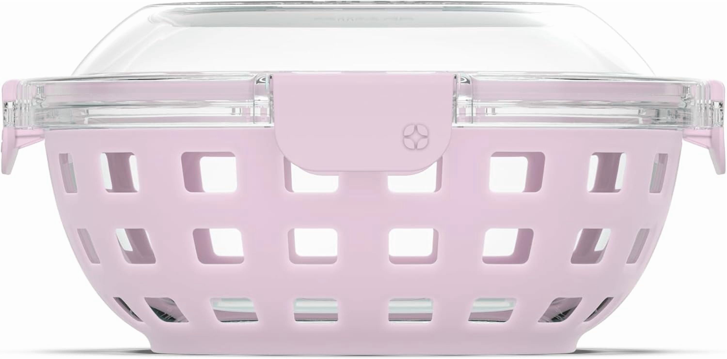 Meal Prep Lunch Bowl Container, 5 cup- Glass Food Storage Container ...