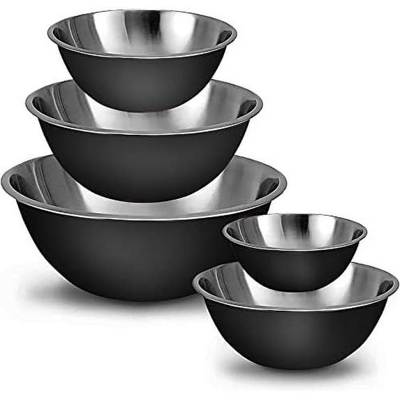 Meal Prep Stainless Steel Mixing Bowls Set, Home, Refrigerator, and ...