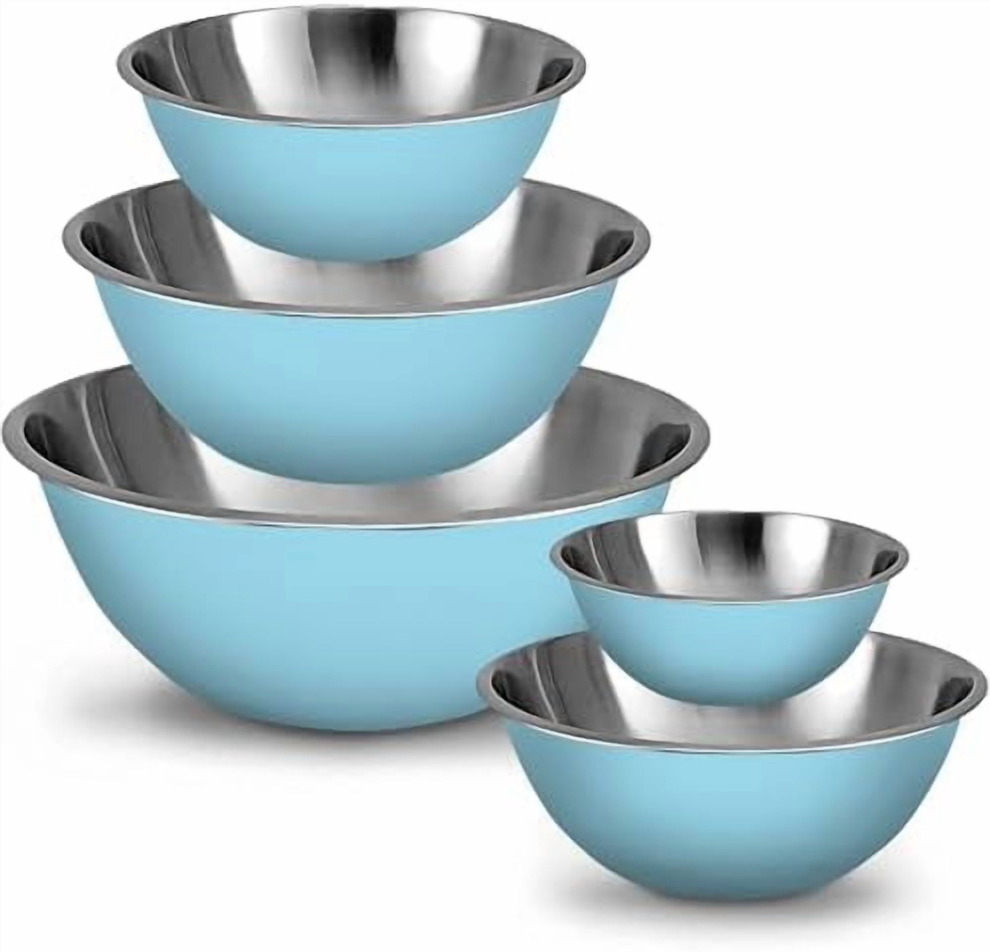 Meal Prep Stainless Steel Mixing Bowls Set, Home, Refrigerator, and ...