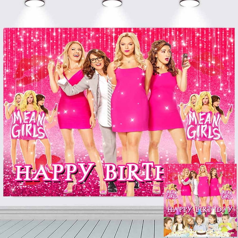 Mean Girls Backdrop Banner Party Supplies Poster Movie Theme Background ...