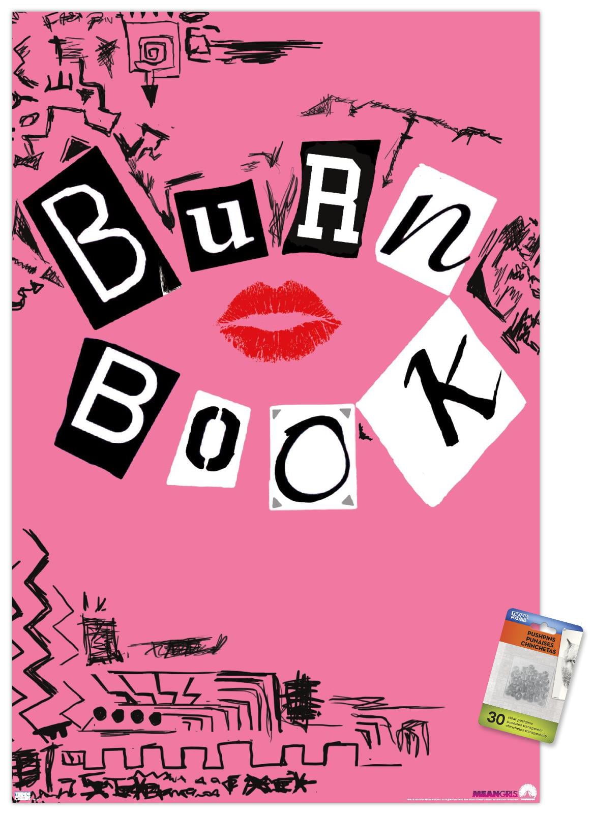 Trends International - Burn Book Wall Poster with Push Pins, 22.375" x ...