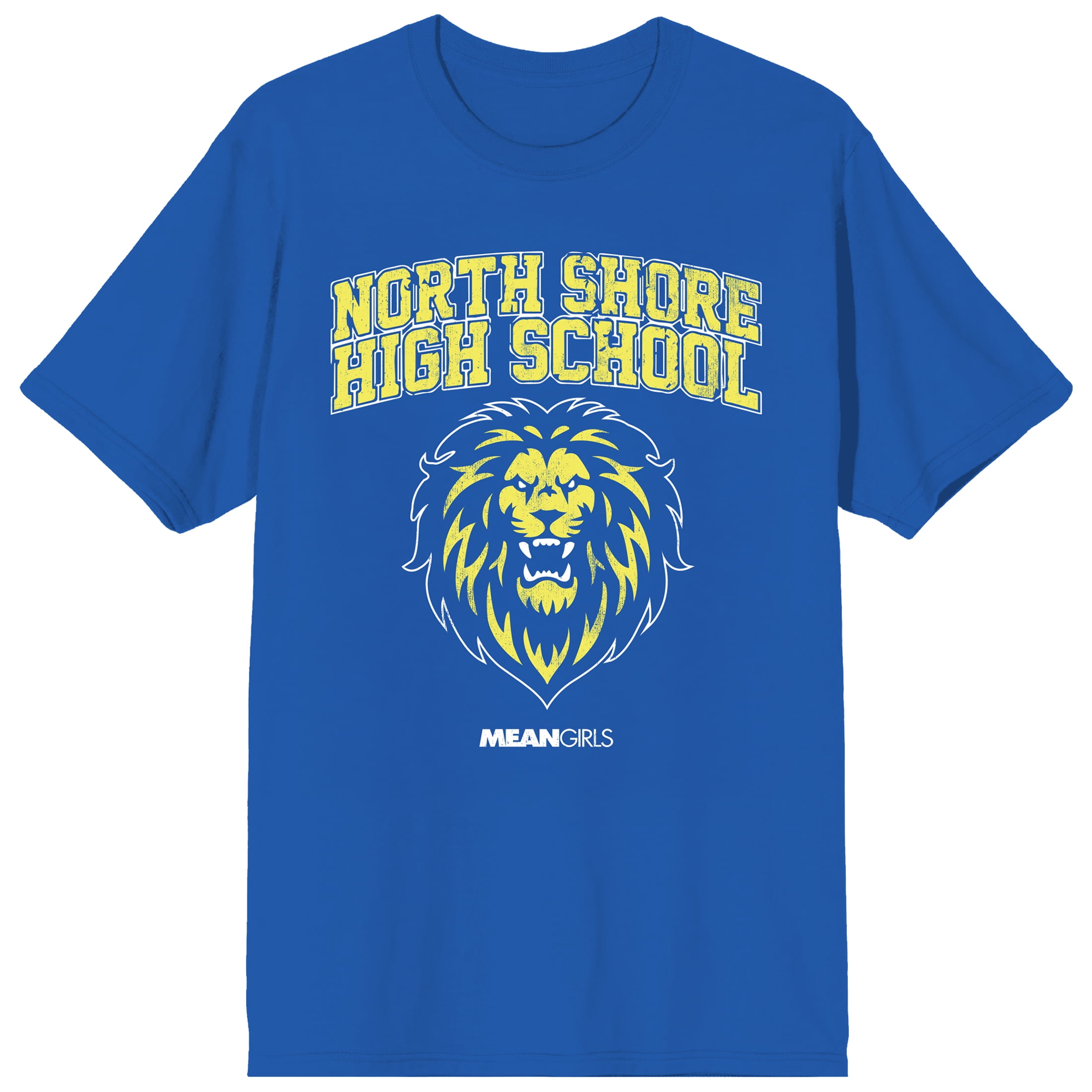 Mean Girls North Shore High School Mathletes Adult Royal Blue Crew Neck ...