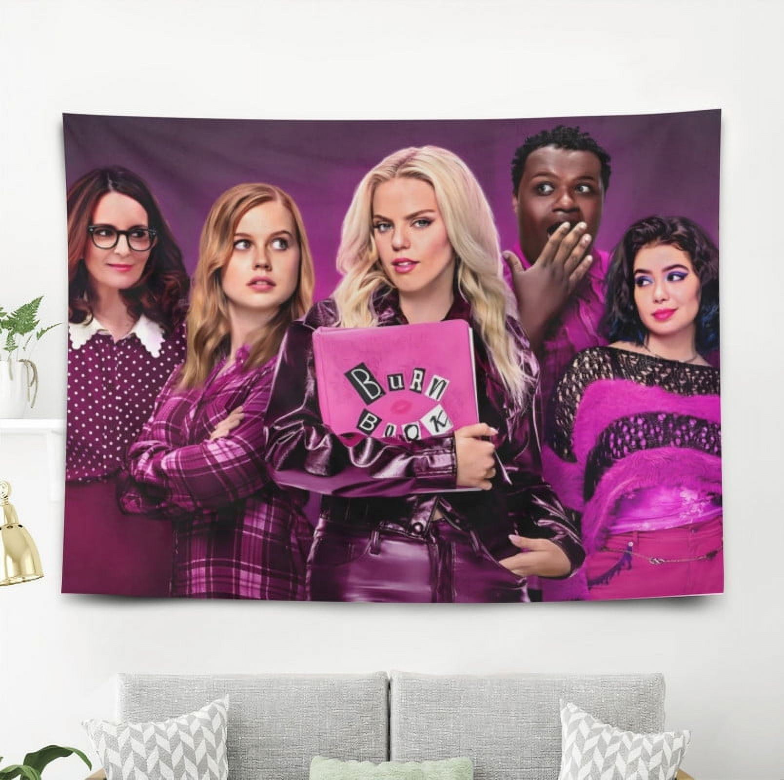 Mean Girls Tapestry Gift Wall Hanging Backdrop for Room Bedroom Girls ...