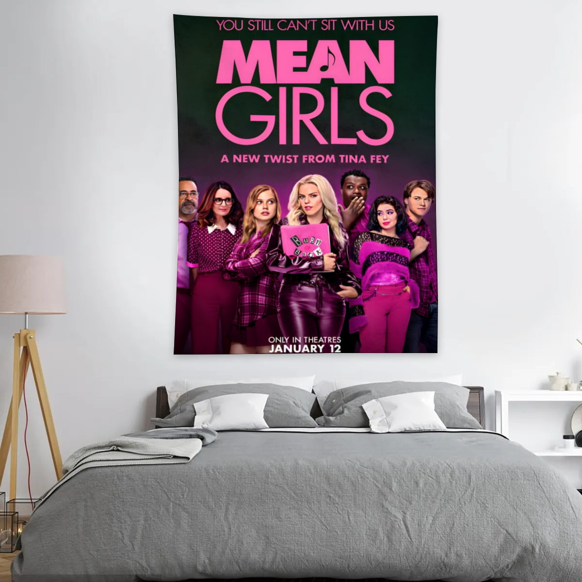 Mean Girls Tapestry Gift Wall Hanging Backdrop for Room Bedroom Girls ...