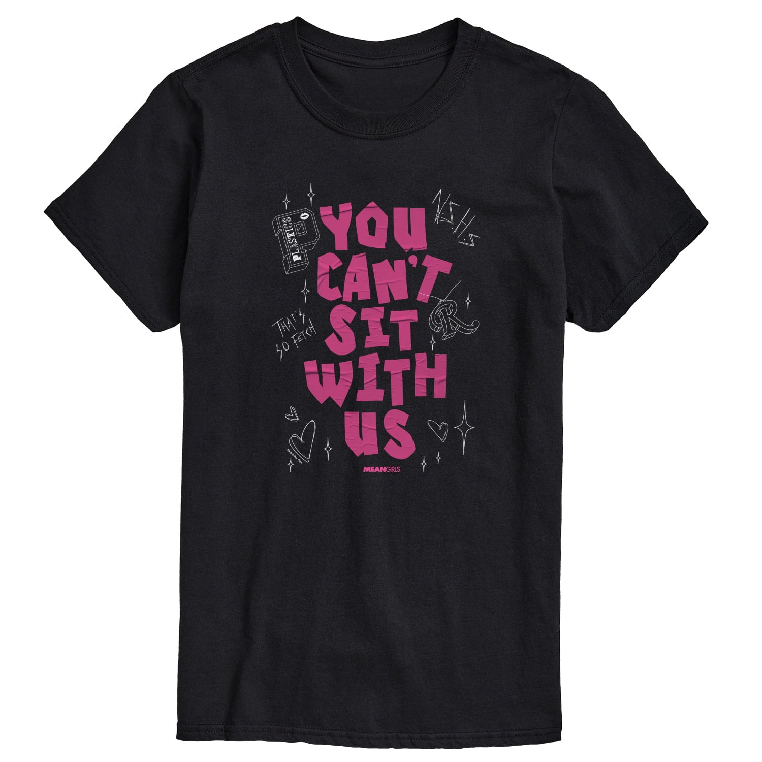Mean Girls - You Can't Sit With Us - Men's Short Sleeve Graphic T-Shirt ...