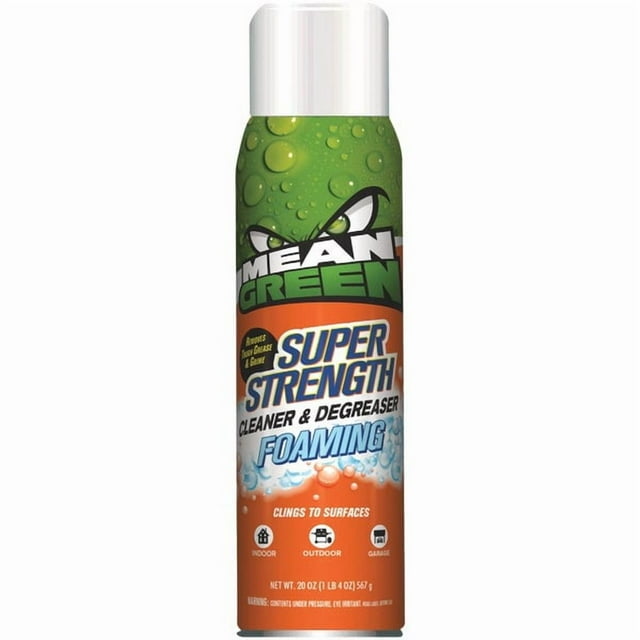 Mean Green 20 Oz. Super Strength Cleaner & Degreaser Foaming Aerosol ...