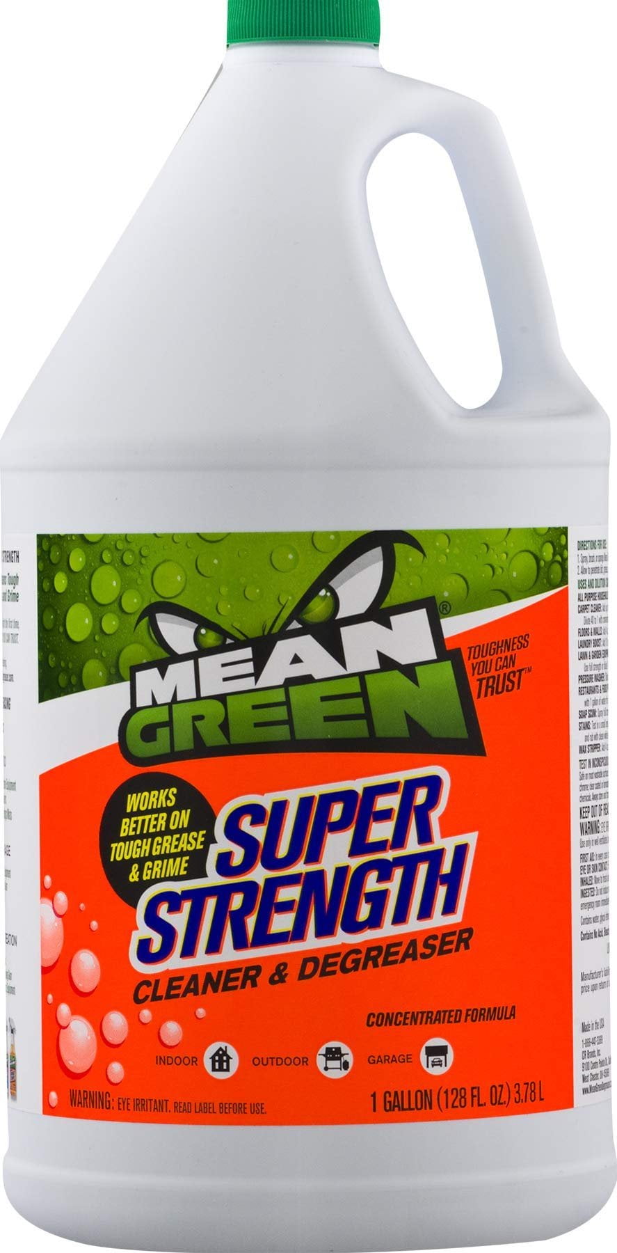 Mean Green Super Strength Cleaner and Degreaser, Concentrated Formula ...