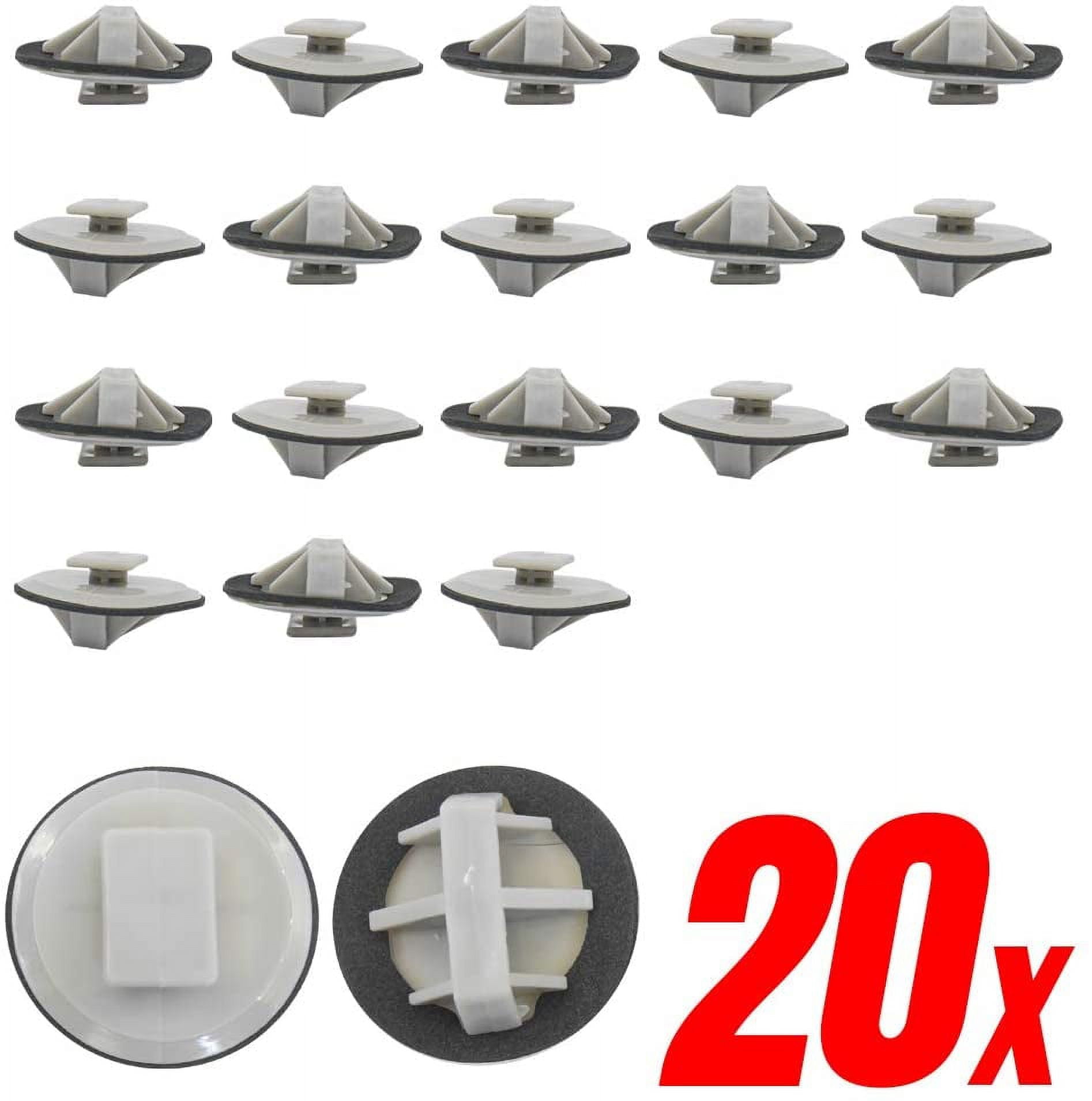 Mean Mug Auto 13126-19133A 20x Side Skirt Rocker Molding Retainer Clips ...
