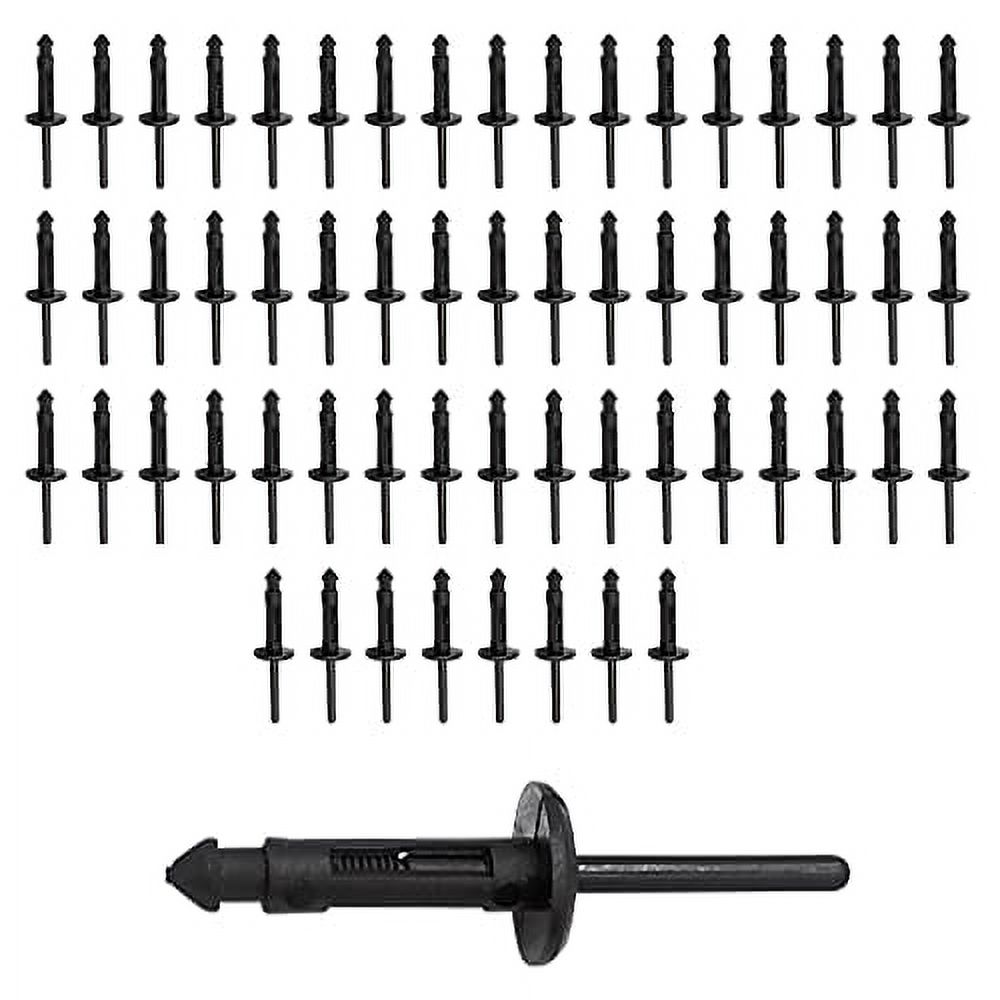 Mean Mug Auto 18132-71318B 120x Nylon Bumper Cover Blind Rivet 5mm Hole ...