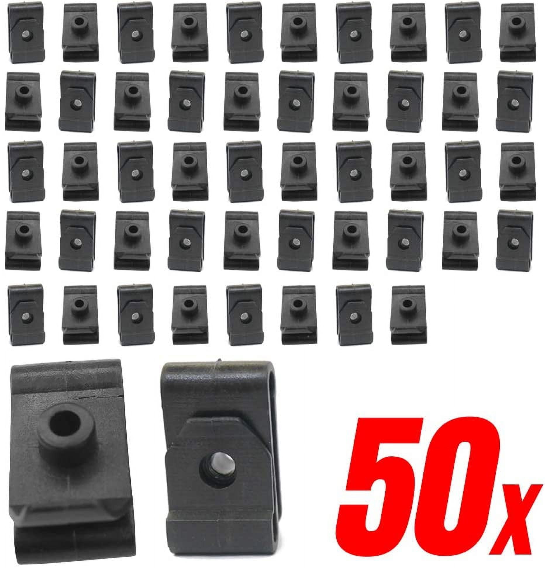 Mean Mug Auto 201525-2213A 50x Bumper Cover Retainer U Nut Clips ...