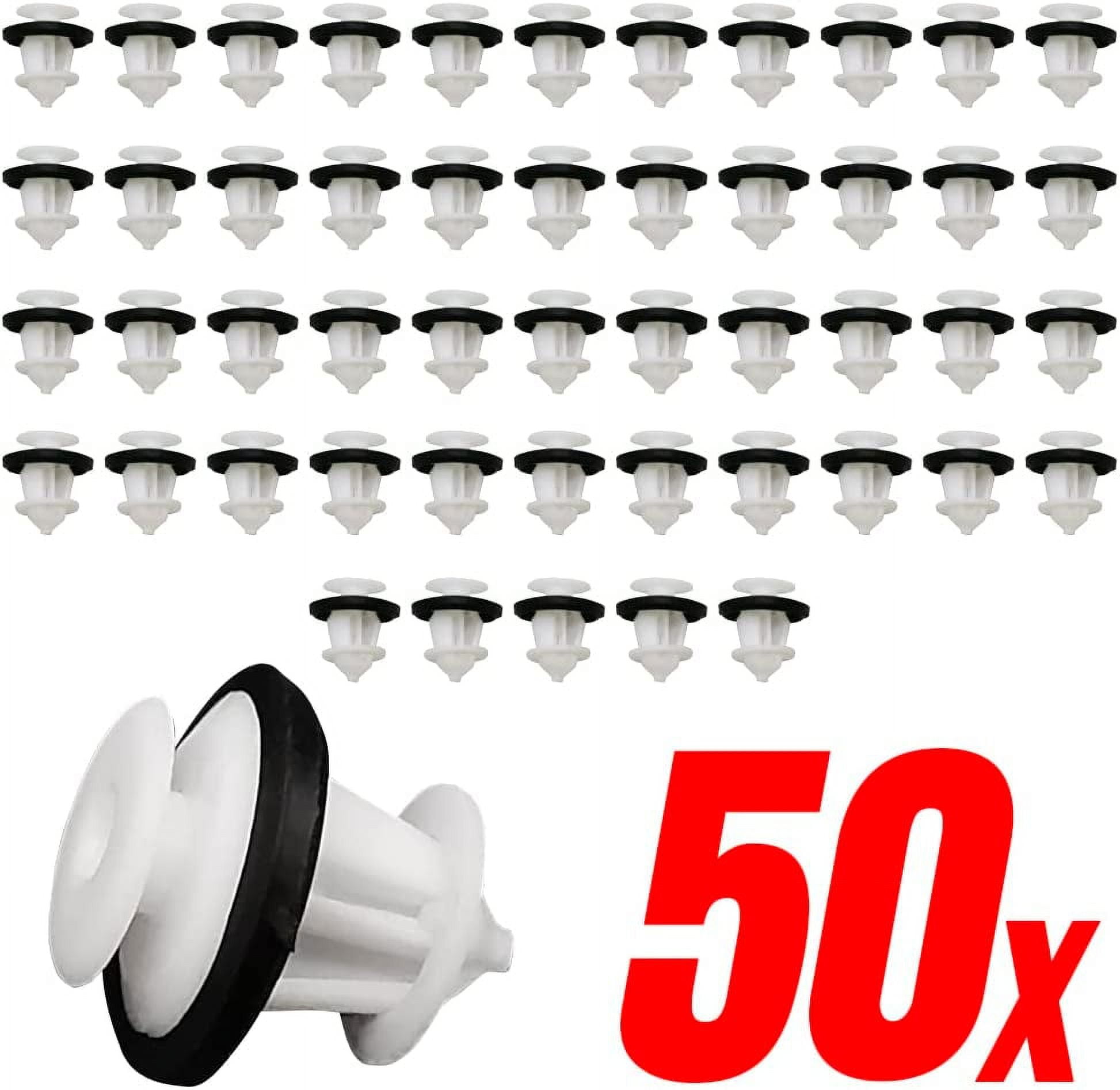 Mean Mug Auto 20519-42018C 50x Nylon Door Panel Trim Retainer, 8.5mm ...