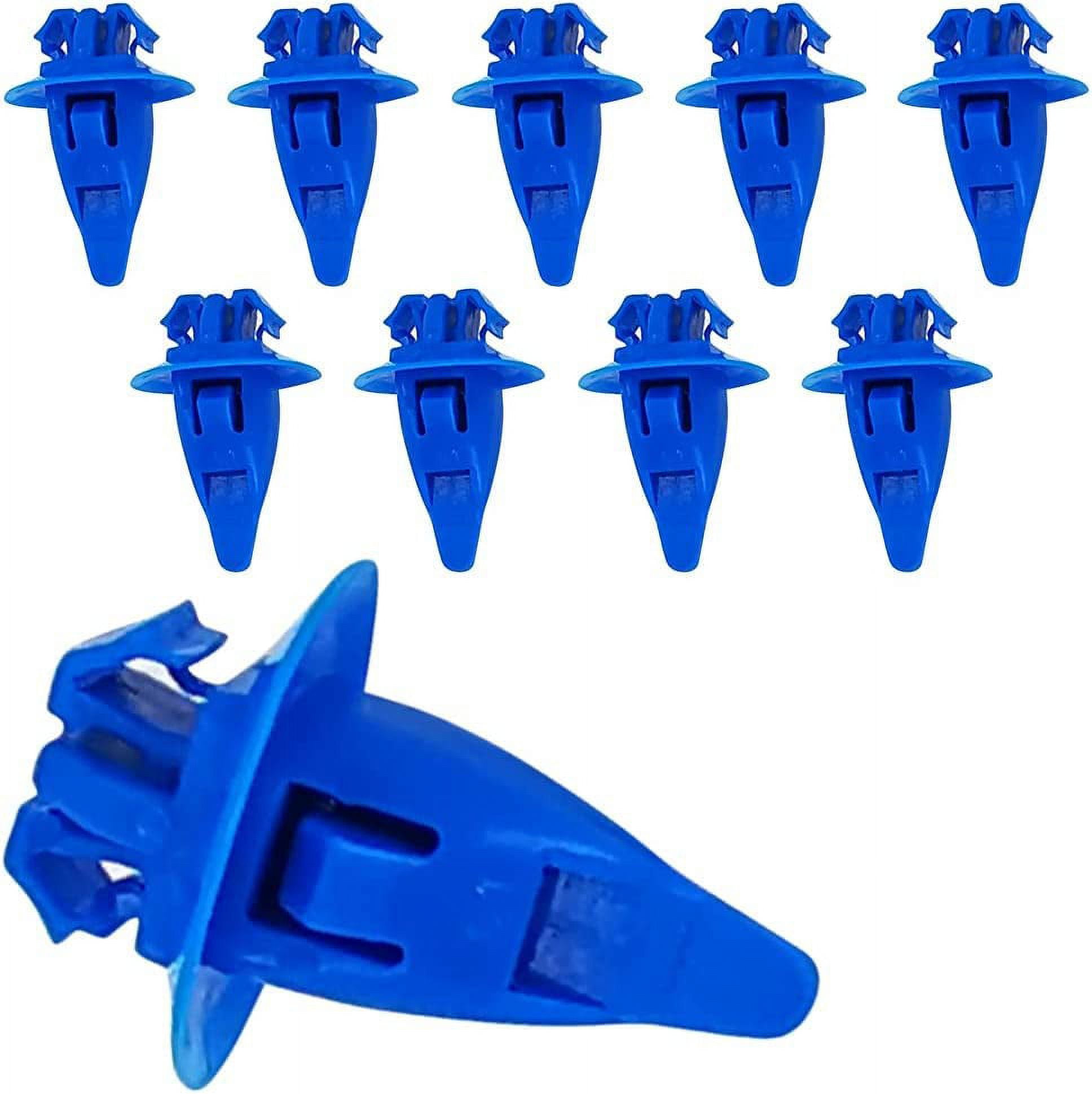 Mean Mug Auto 3132-2063B 40x Fender Flare Moulding Retainer Clip (Blue ...