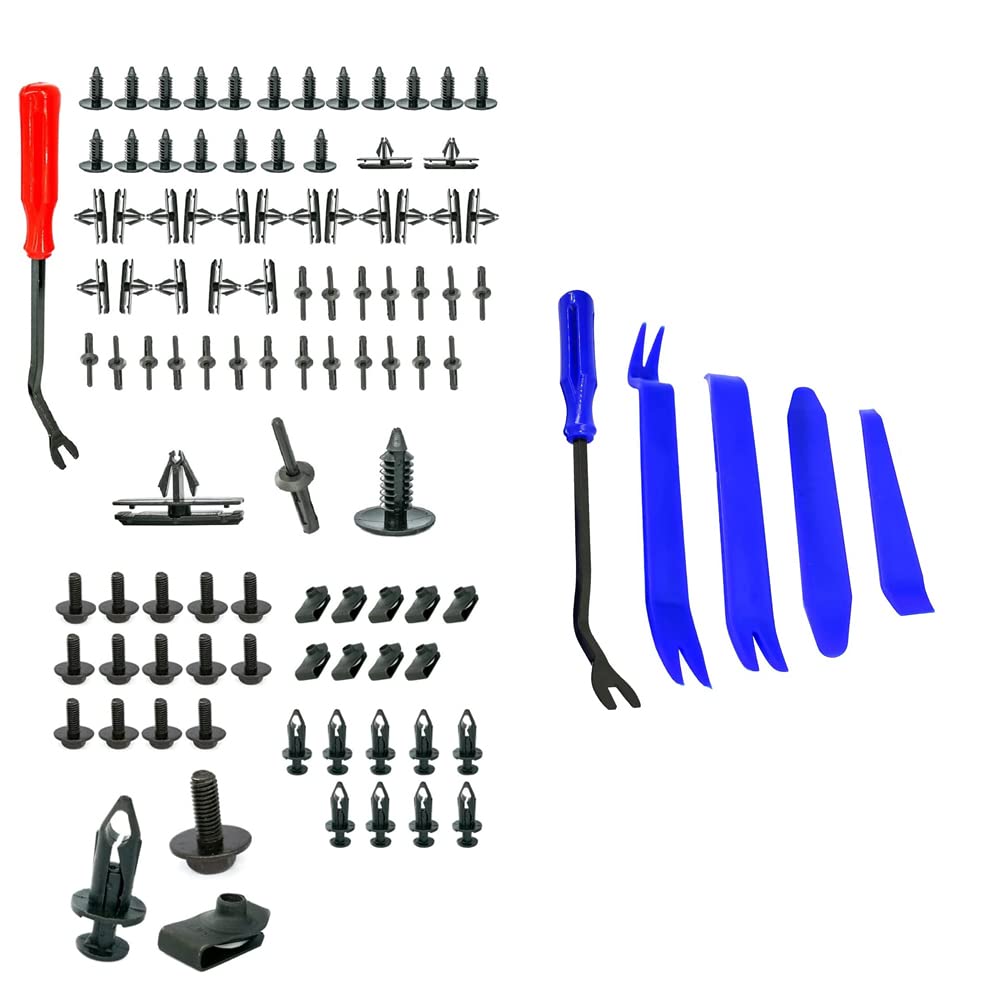 Mean Mug Auto 3212-14320B 95x Blind Rivets Rocker Molding, Fender Flare ...