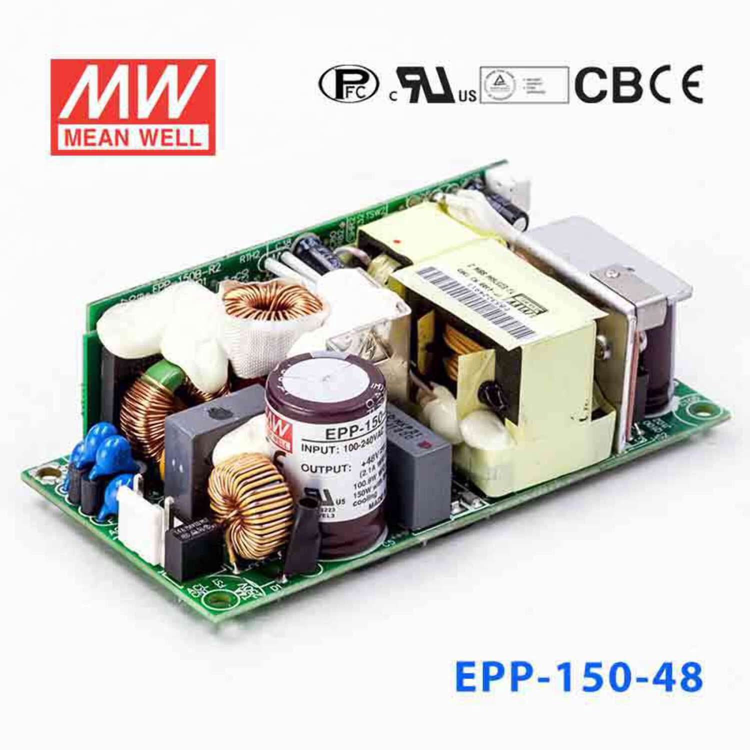 Mean Well EPP-150-48 Power Supply 100W 48V - Walmart.com