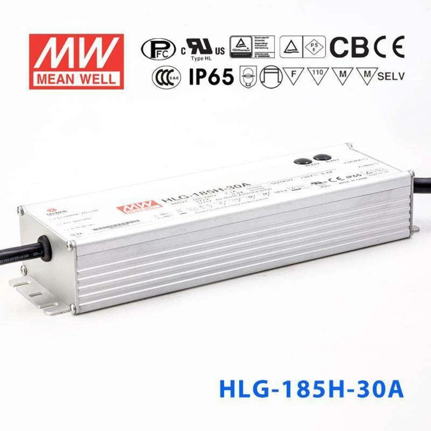 Mean Well HLG-185H-30A Power Supply 185W 30V - Adjustable - Walmart.com