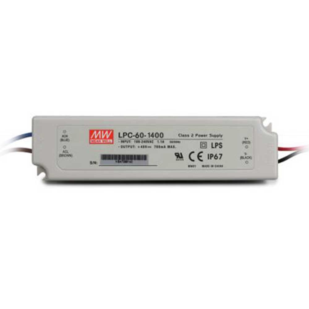 Mean Well LPC-60-1400 42V 1400mA 58.8W Single Output LED Switching ...