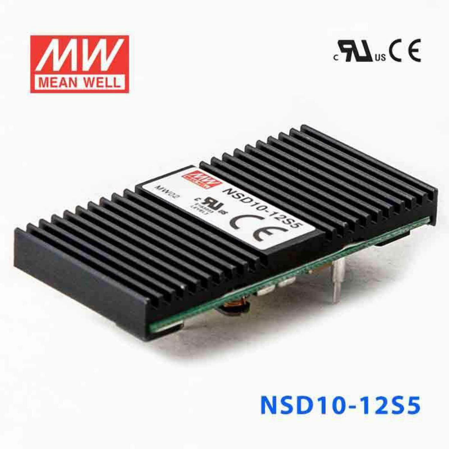 Mean Well NSD10-12S5 DC-DC Converter - 10W - 9.8~36V in 5V out ...