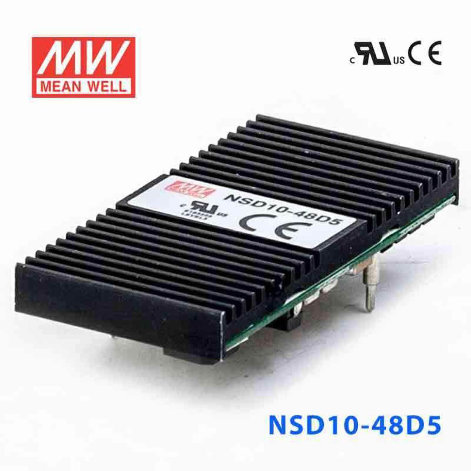 Mean Well NSD10-48D5 DC-DC Converter - 10W - 22~72V in ±5V out ...