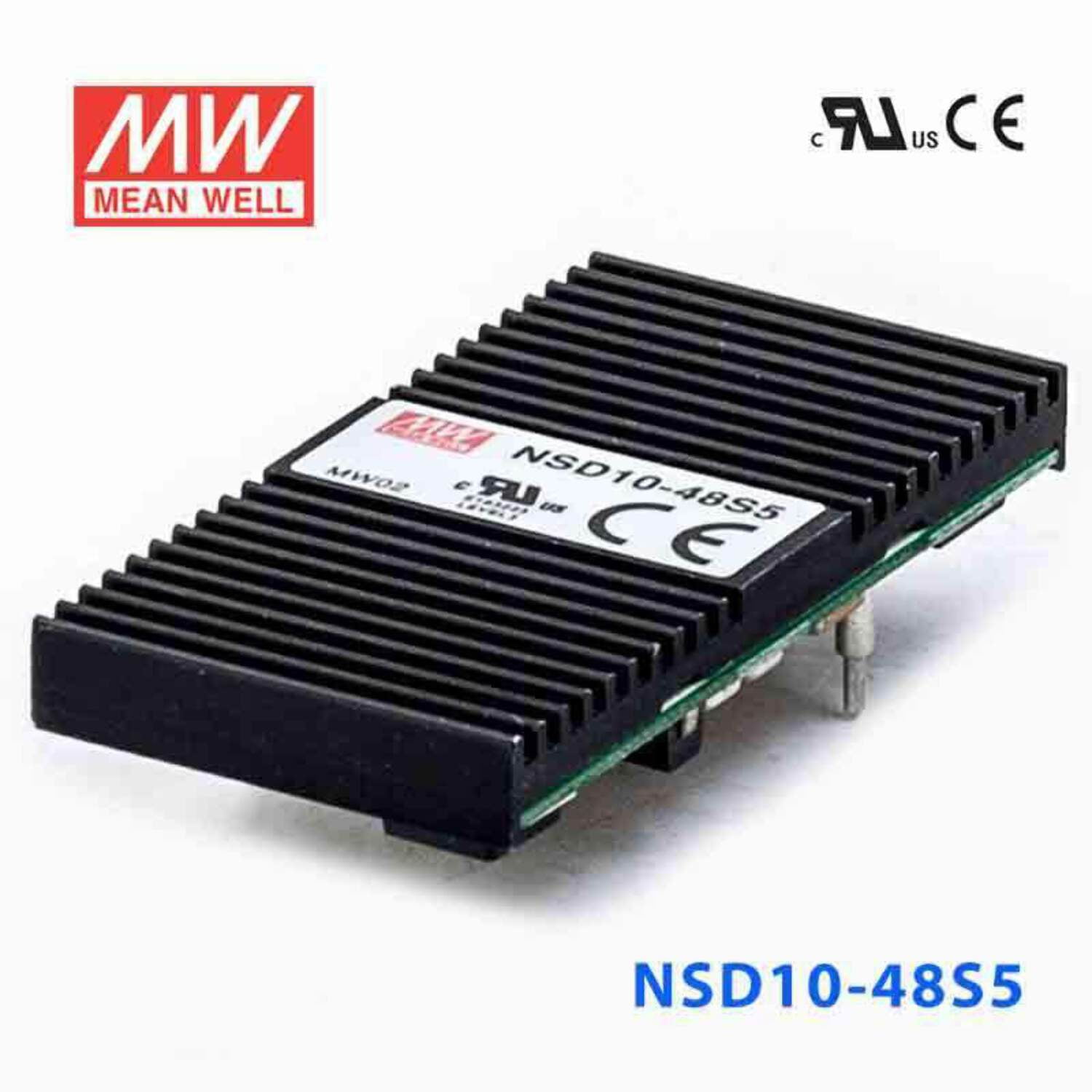 Mean Well NSD10-48S5 DC-DC Converter - 10W - 22~72V in 5V out - Walmart.com