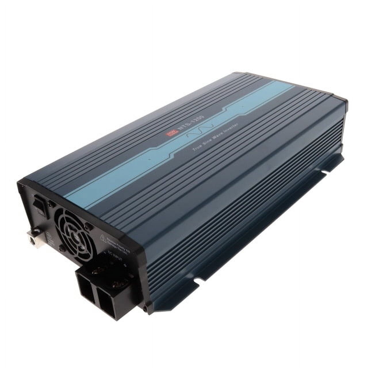Mean Well NTS-1200-112US, True Sine Wave DC-AC Power Inverter, 1200W ...
