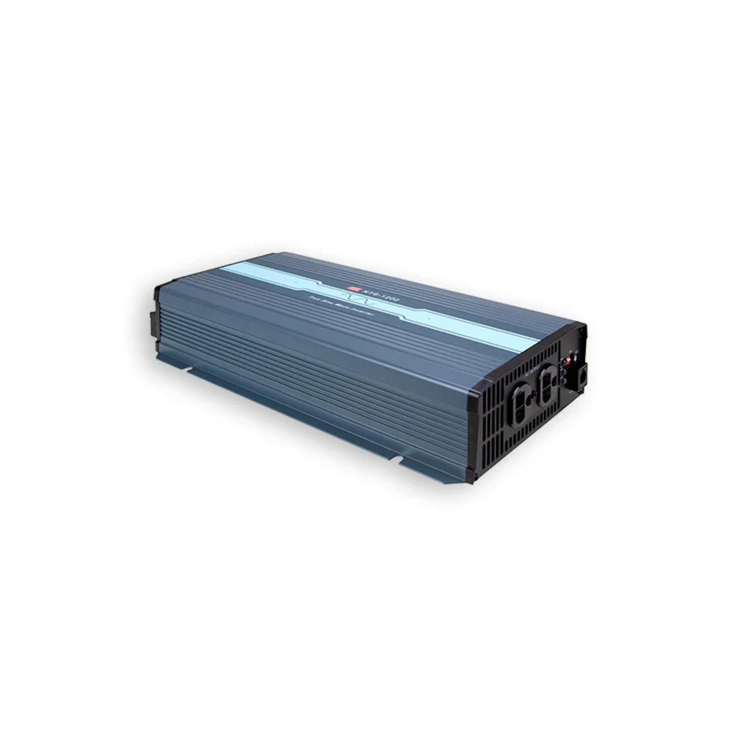Mean Well NTS-1200-212US True Sine Wave DC-AC Inverter 1200W 110V out ...