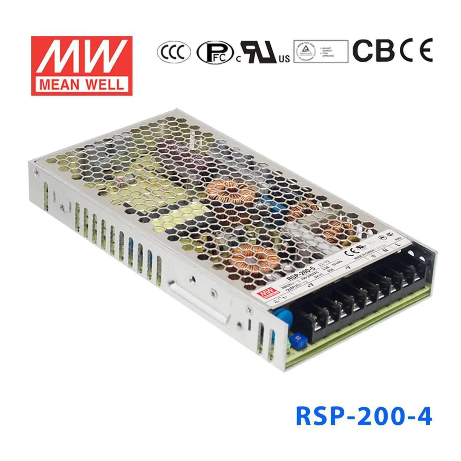 Mean Well RSP-200-4 Power Supply 160W 4V - Walmart.com