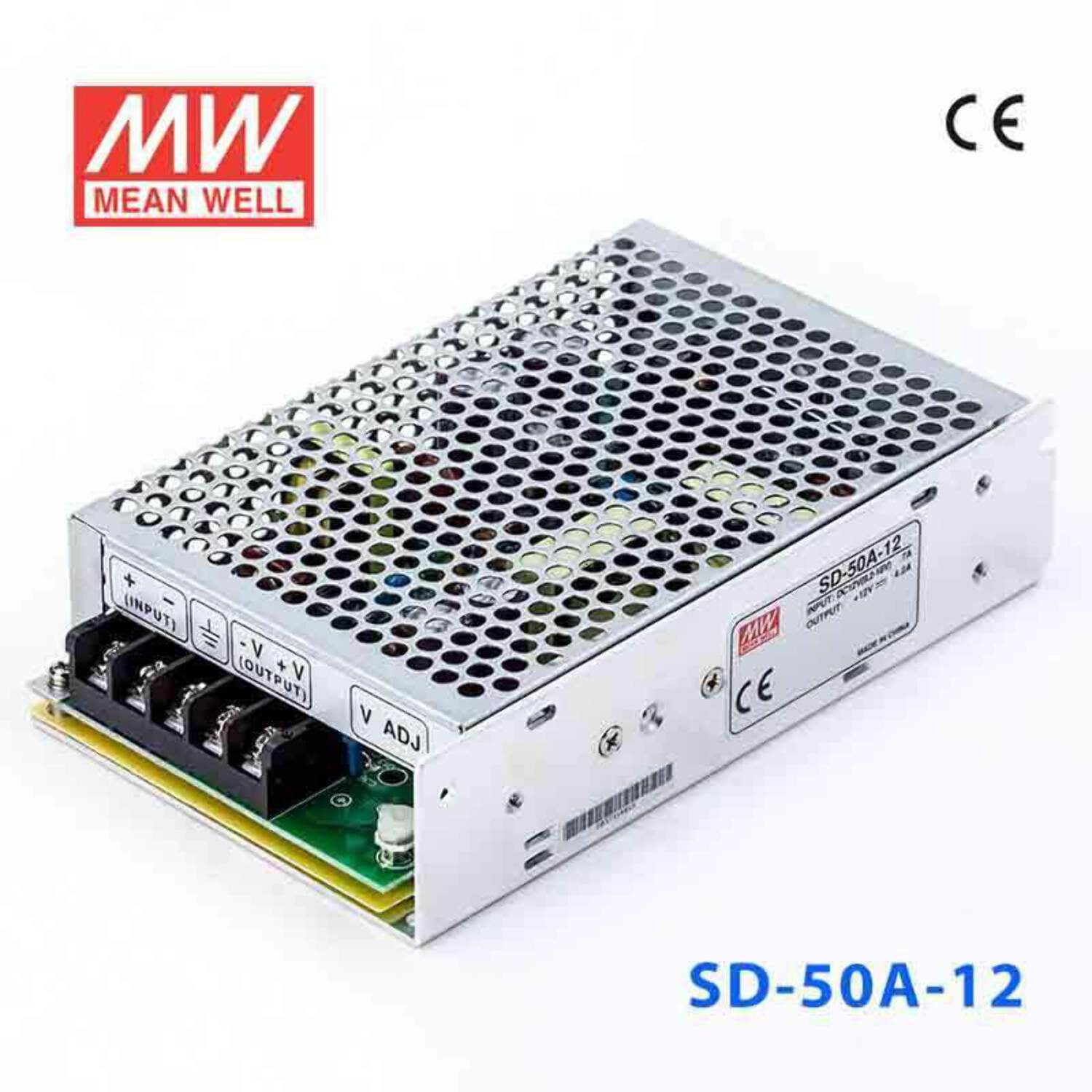 Mean Well SD-50A-12 DC-DC Converter - 50W - 9.2~18V in 12V out ...