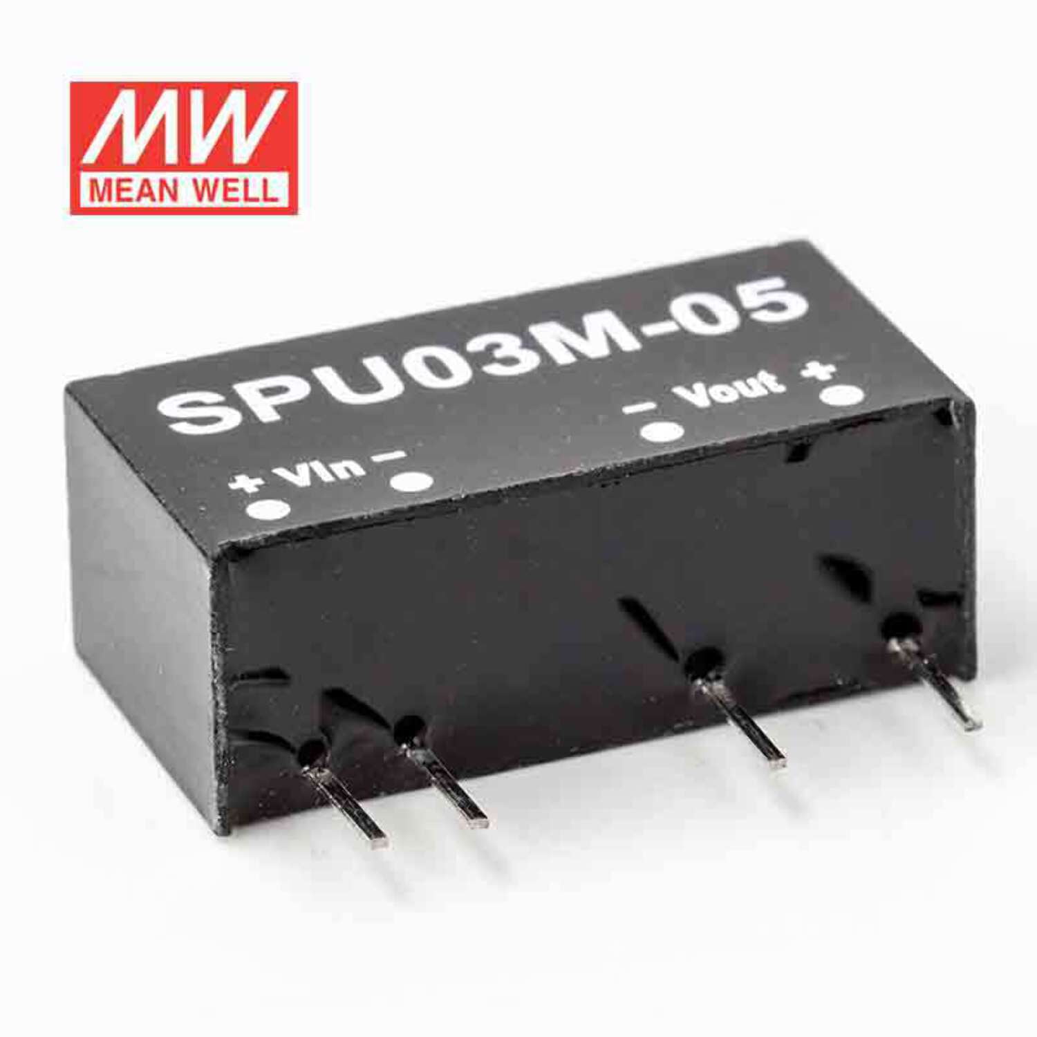 Mean Well SPU03M-05 DC-DC Converter - 3W - 4.5~5.5V in 5V out - Walmart.com