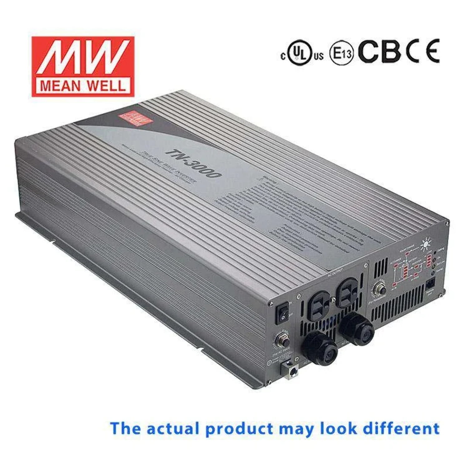 Mean Well TN-3000-224G True Sine Wave 40W 230V 30A - DC-AC Power ...