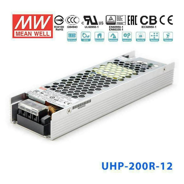 Mean Well UHP-200-12 Power Supply 200.4W 12V - Walmart.com