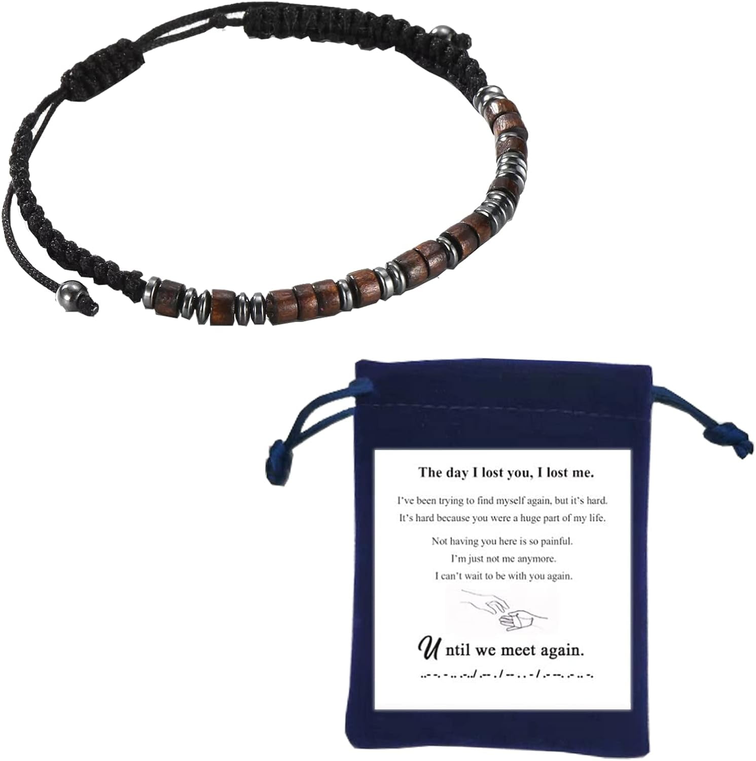 Meaningful Morse Code Bracelet for Men and Women - Personalized Jewelry ...