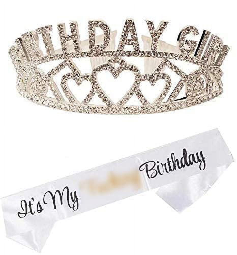 Meant2Tobe | Birthday Decoration Birthday Crown Its My Birthday White ...