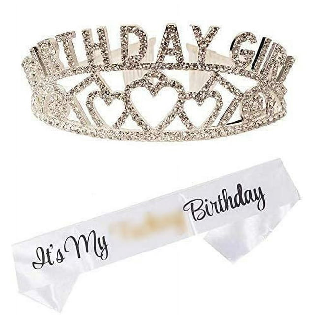 Meant2Tobe | Birthday Decoration Birthday Crown Its My Birthday White ...