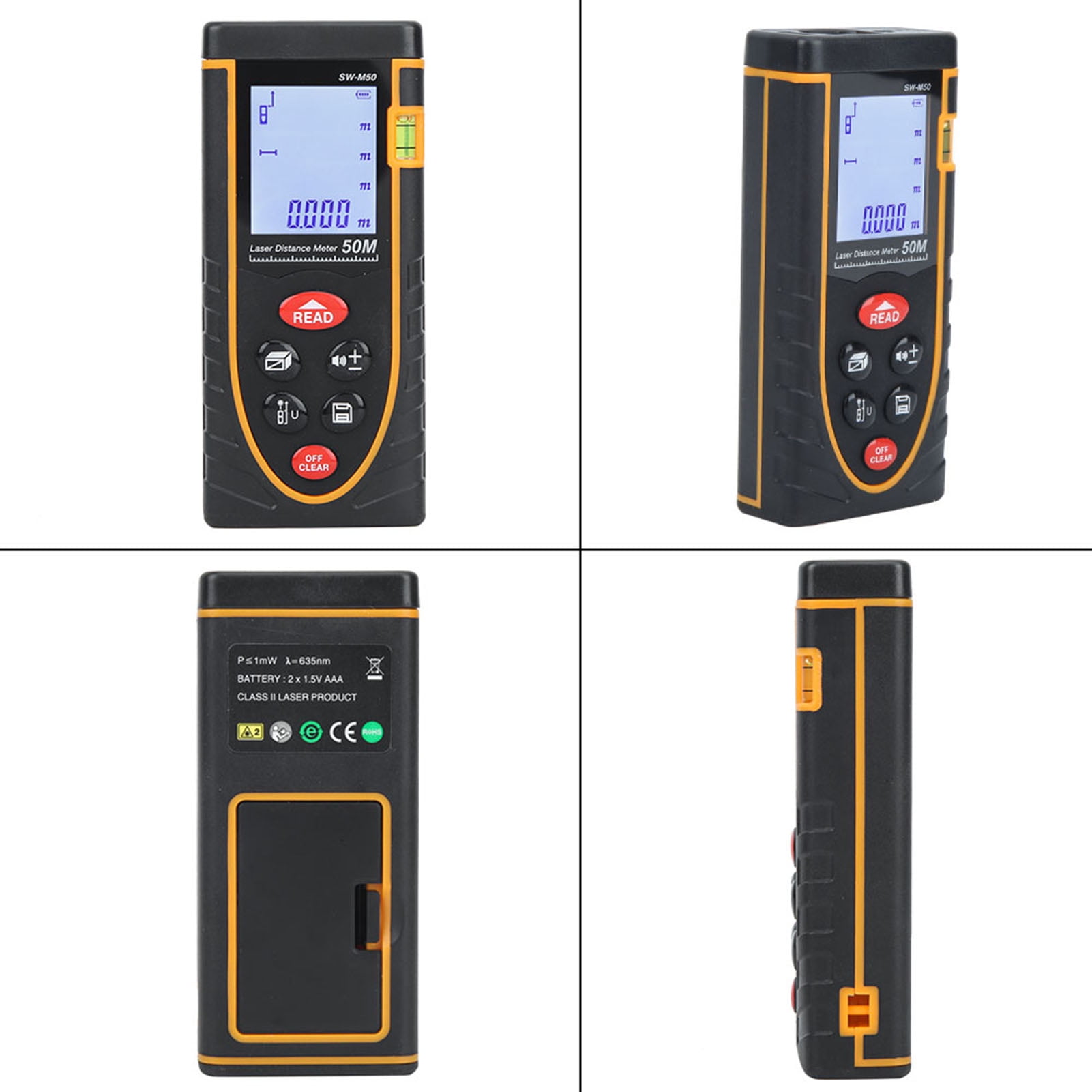 Measure Device, Measure Tool,Handheld Digital Distance Meter Self ...