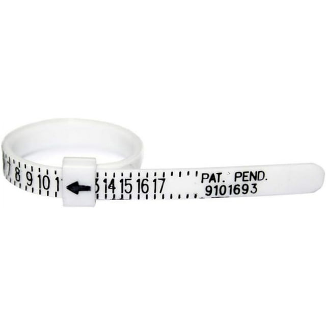 Measure Finger Gauge Ring Sizer - Finger Size Gauge Measure Tool ...