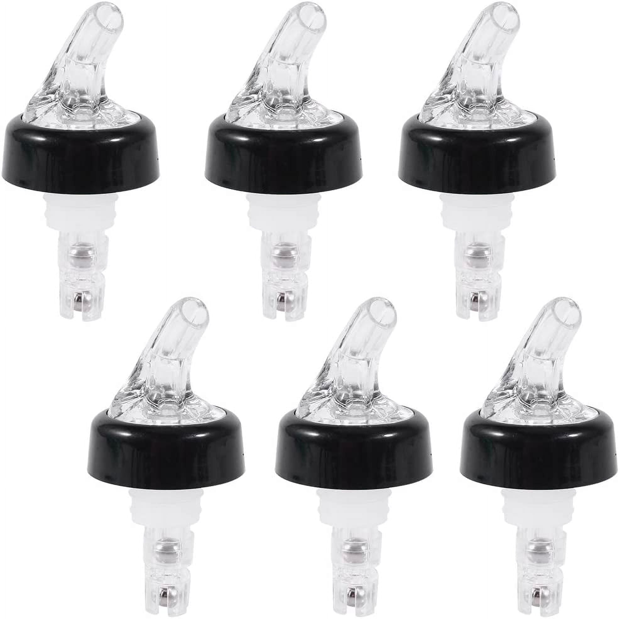 Measure Liquor Pourer, 1 OZ Plastic Measured Liquor Pourer Auto ...