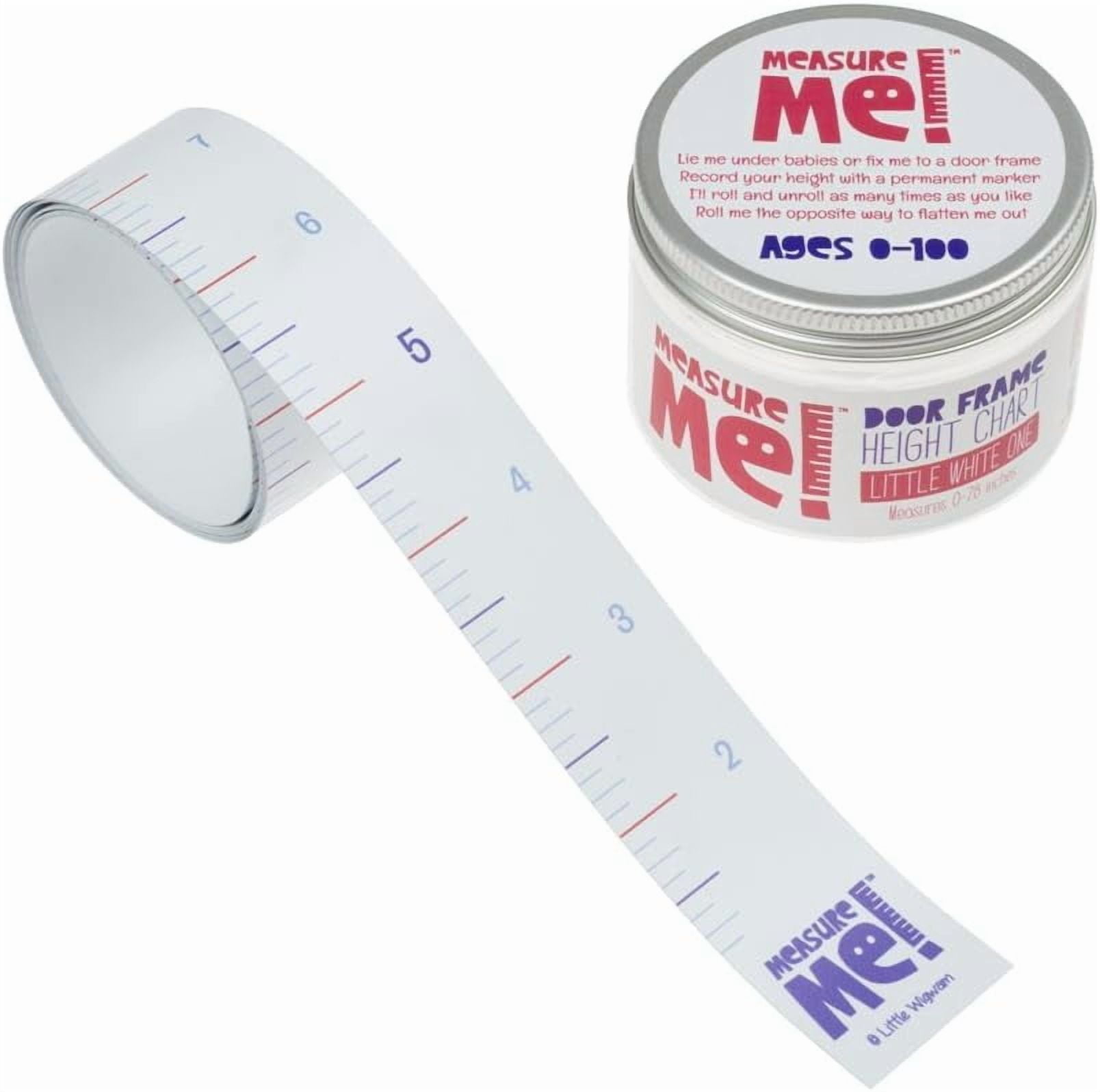 Measure Me! Baby Roll-up Door Frame Growth Height Chart for Children ...