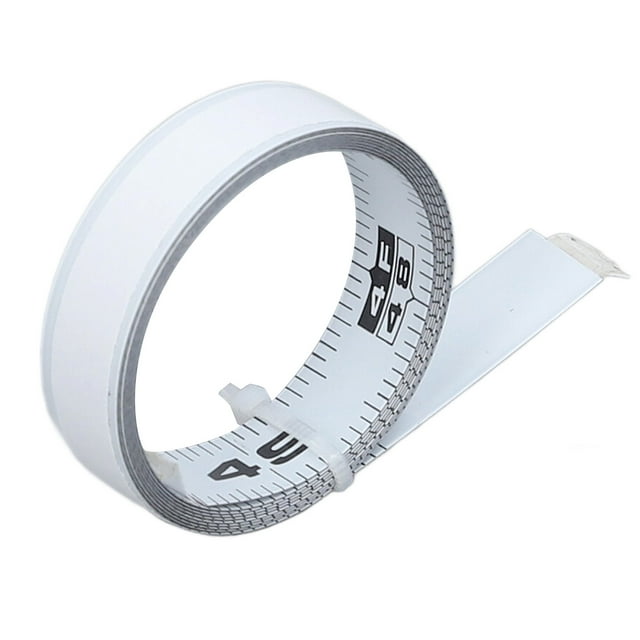 Measure Tape, Cuttable 4ft 48in Carbon Steel Right To Left Adhesive ...