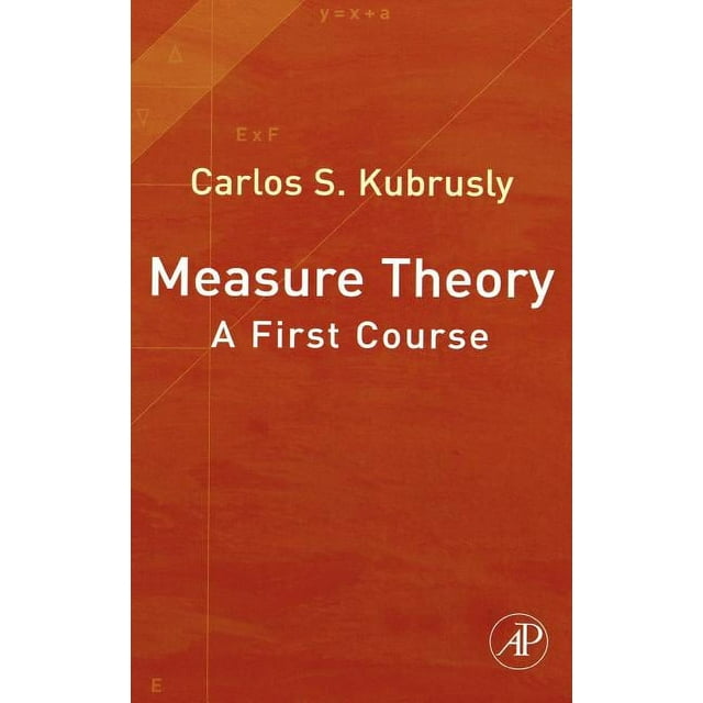 Measure Theory: A First Course, (Hardcover) - Walmart.com
