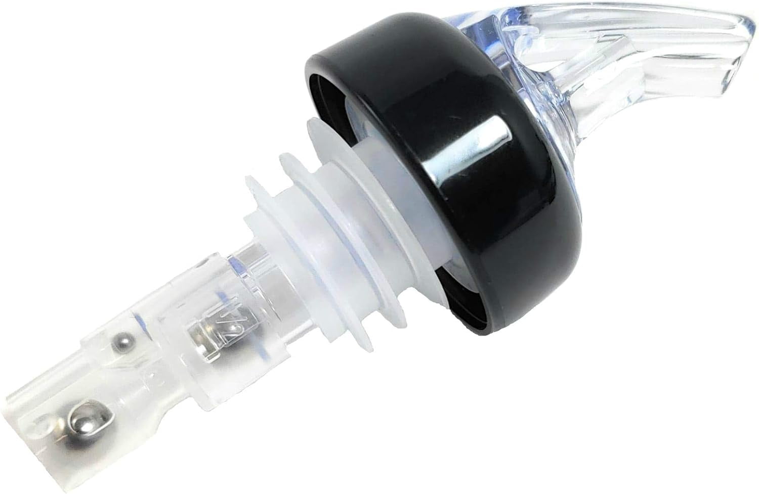 Measured Liquor Pourers - Large Cork for Oversized Bottles - Made 100% ...