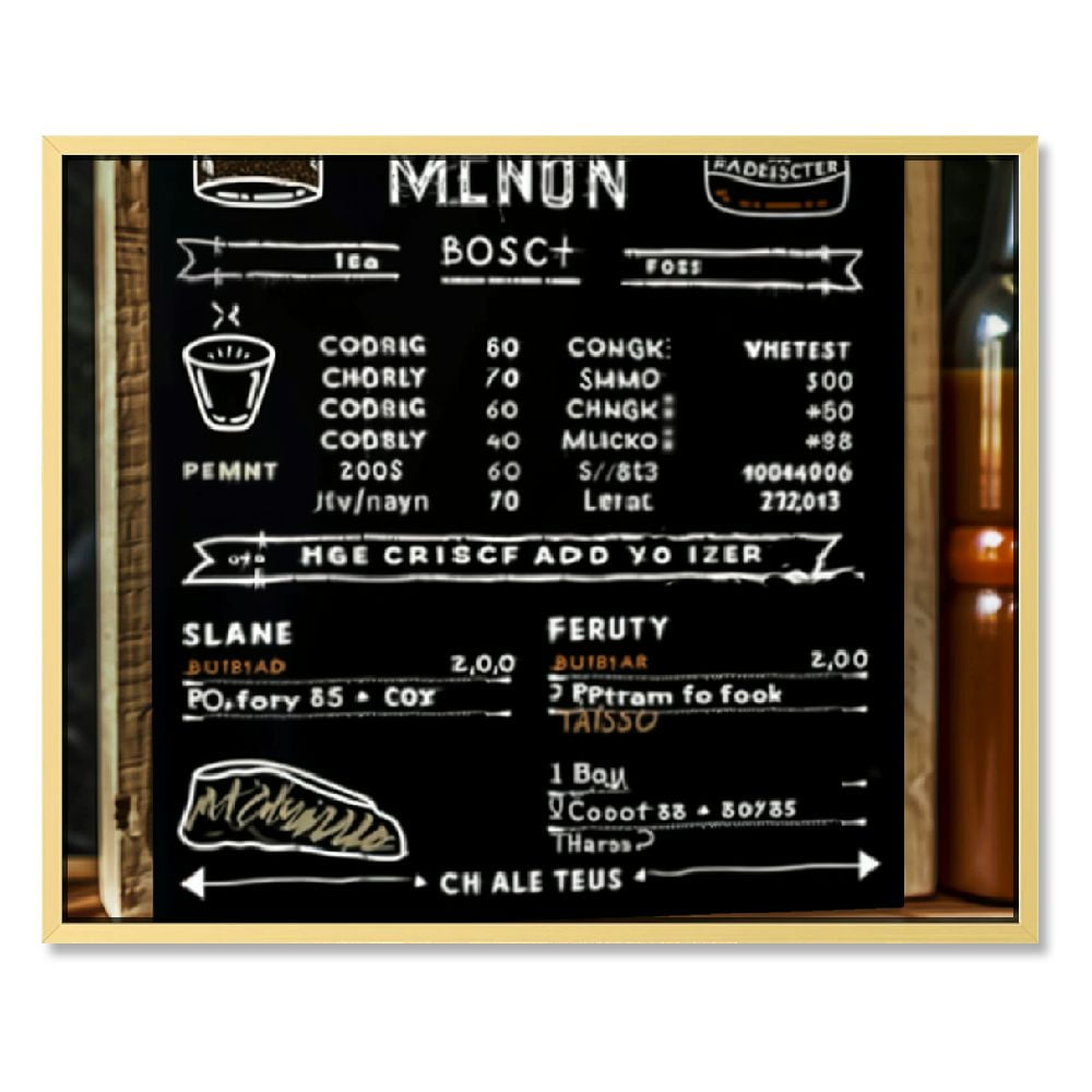 Measurement Conversion Chart Poster Food Painting Wall Art Vertical ...