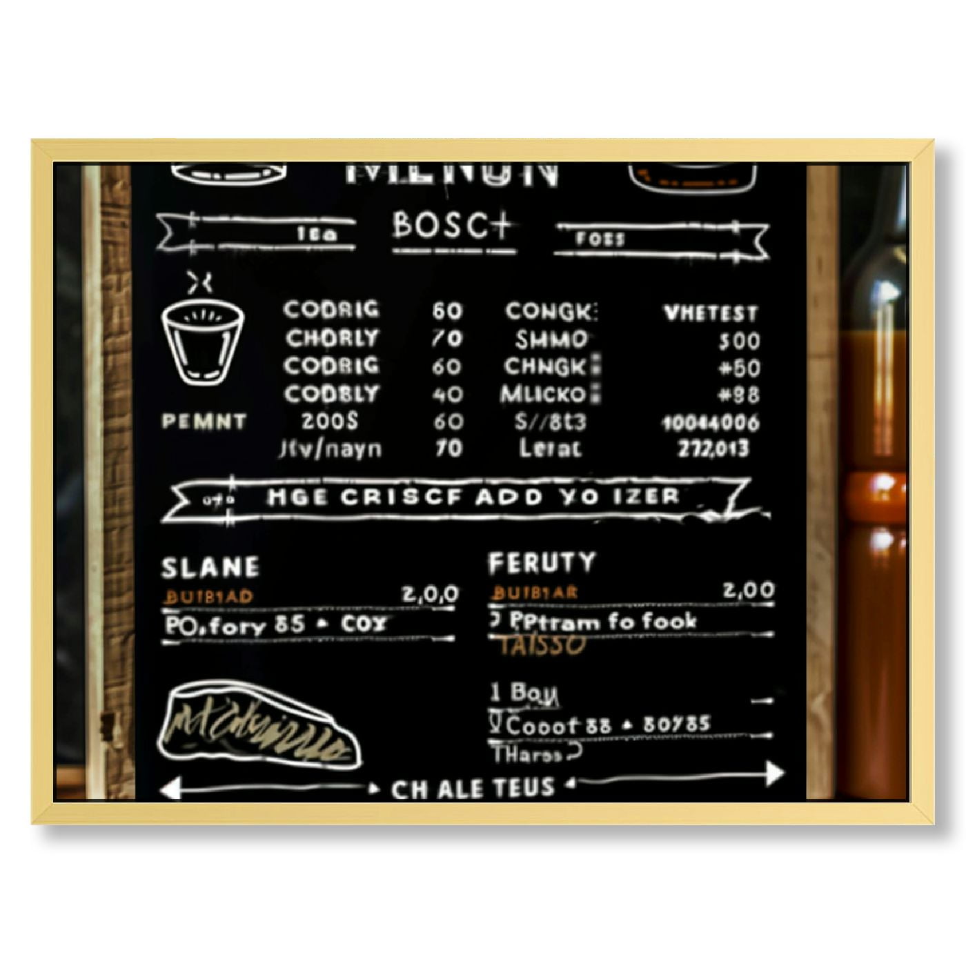 Measurement Conversion Chart Poster Food Painting Wall Art Vertical ...