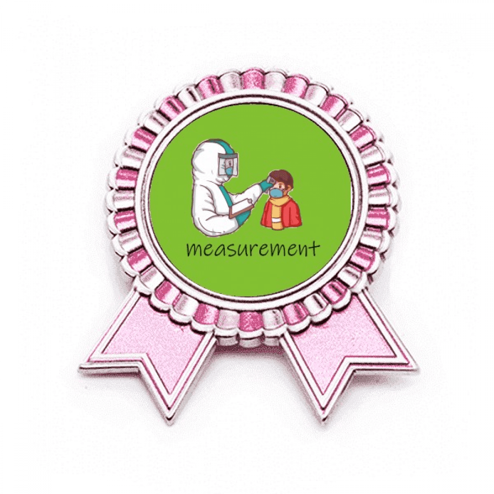 Measurement Indicate Normothera Prevent Badge Brooch Pin Pink Winner ...