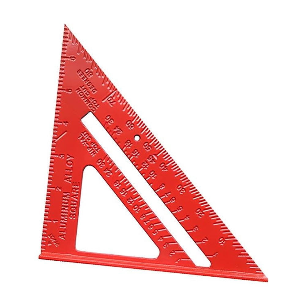 Measurement Tools Carpenter Ruler Speed Square Protractor Miter Framing ...