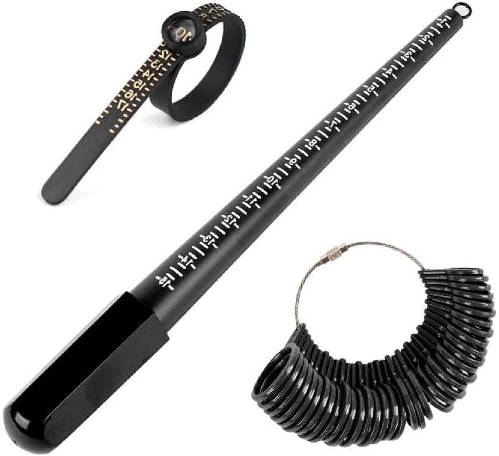 Measurer and Sizer Measurement Stick Black American Degrees Rings and ...