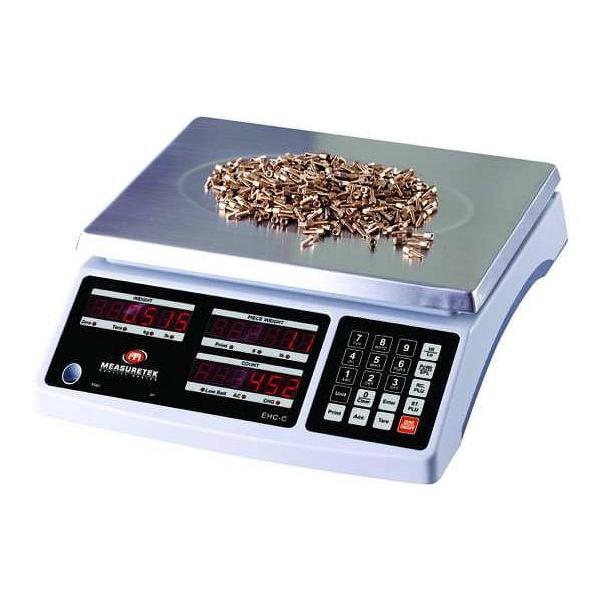 Measuretek Compact Counting Bench Scale,LED 12R983 - Walmart.com