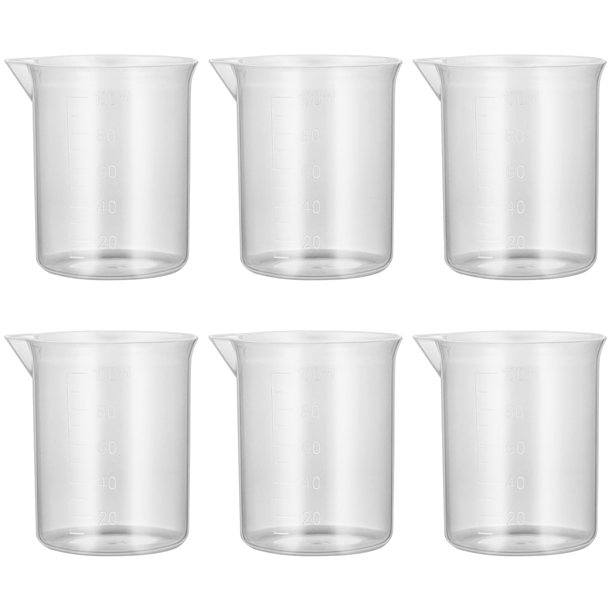 Measuring Beaker Liquid Container With Graduations Laboratory Beakers Measure Cup Cups Lactic