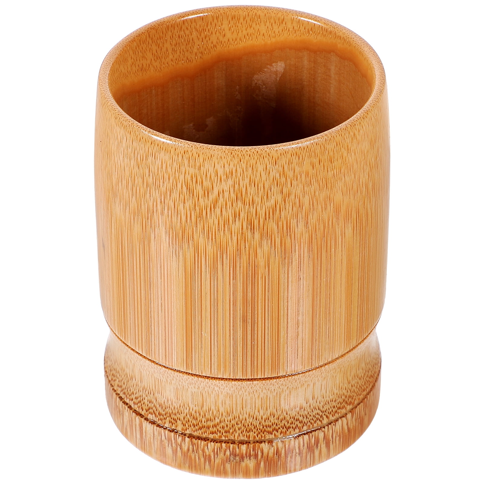 Raindrops Bamboo Measuring Cup for Rice and Flour with Light Brown ...