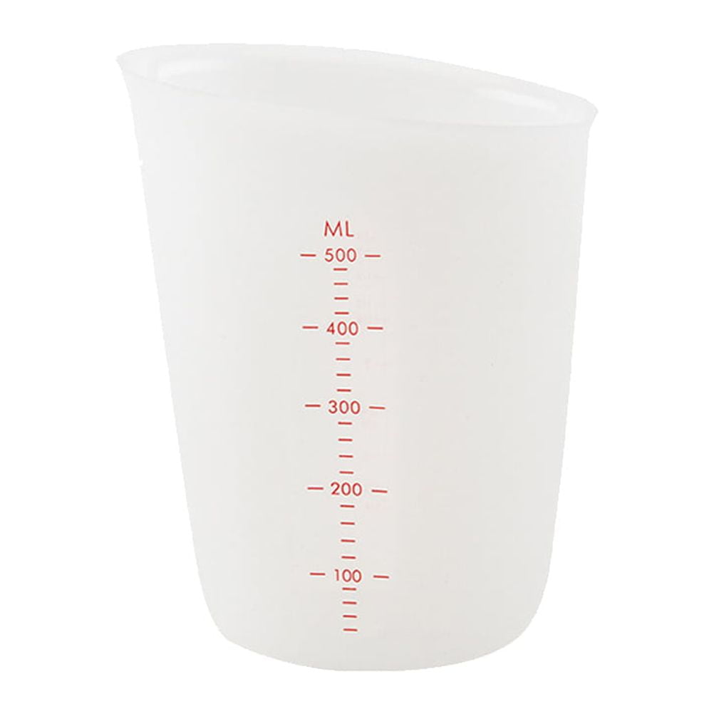 Measuring Cup Cups Liquid Scale Silicone Beaker Mixing Graduated Resin ...